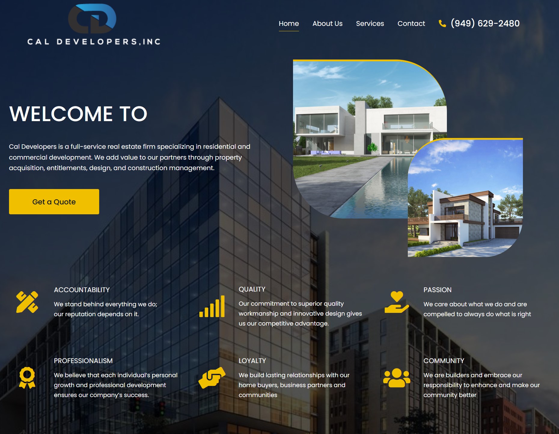 Cal Developers – a full-service real estate firm specializing in residential and commercial ...